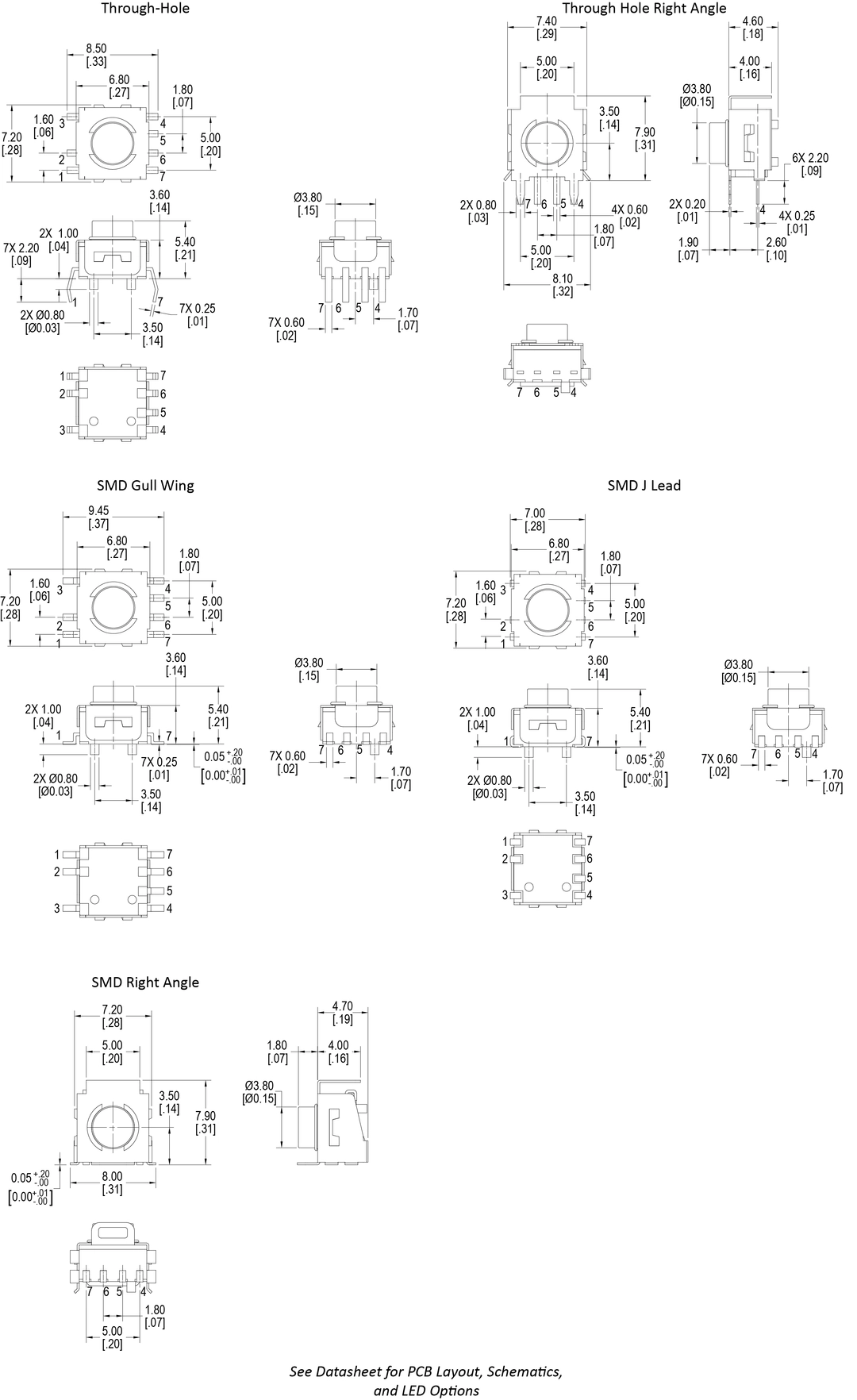 Buy CW Series Illuminated Through-Hole Tactile Switch - CIT Relay & Switch